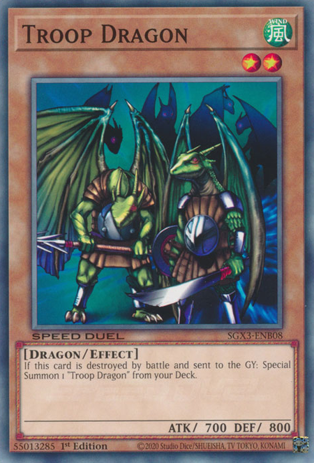 Troop Dragon - Yugipedia - Yu-Gi-Oh! wiki