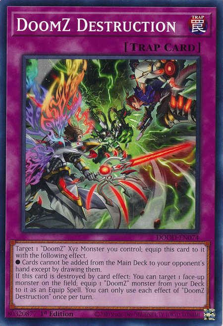 DoomZ Destruction - Yugipedia