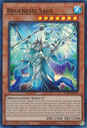 Regenesis Sage - Yugipedia