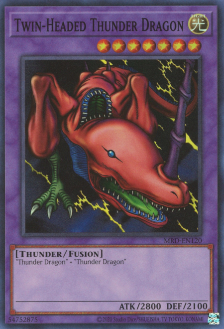 Twin-Headed Thunder Dragon - Yugipedia