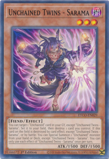 Unchained Twins - Sarama - Yugipedia