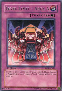 Card Gallery:Level Limit - Area A - Yugipedia