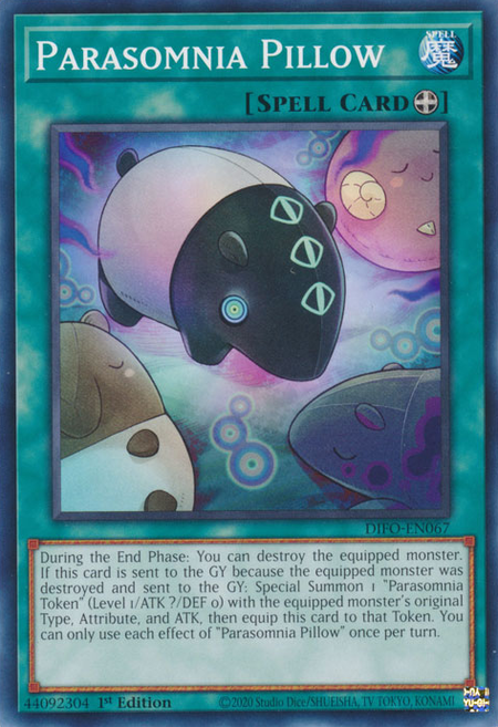 Parasomnia Pillow - Yugipedia - Yu-Gi-Oh! wiki