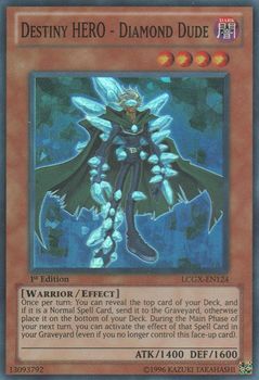 Card Gallery:Destiny HERO - Diamond Dude - Yugipedia - Yu-Gi-Oh! wiki