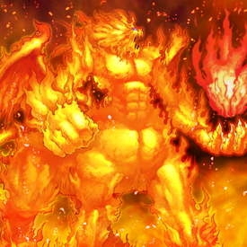 Card Artworks:Infernal Flame Emperor - Yugipedia