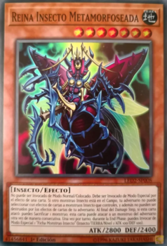 Card Gallery:Metamorphosed Insect Queen - Yugipedia - Yu-Gi-Oh! wiki