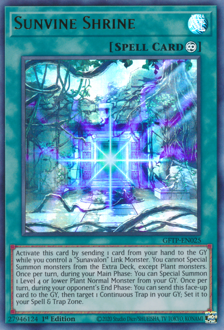 Sunvine Shrine - Yugipedia