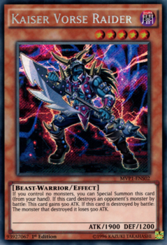 Card Gallery:Kaiser Vorse Raider - Yugipedia