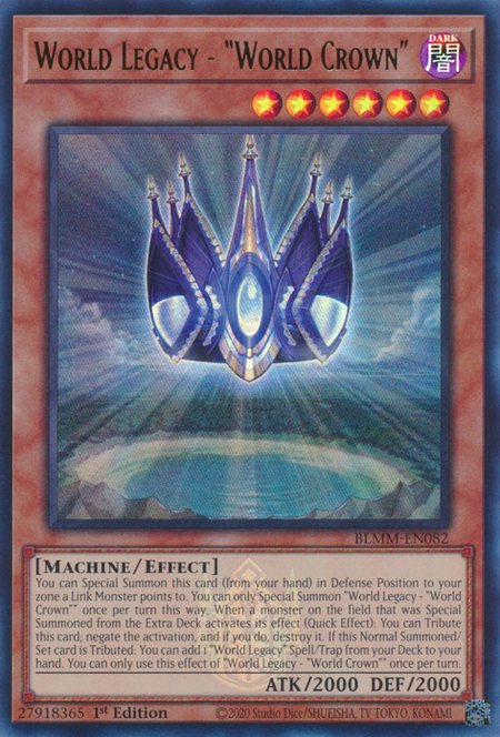 World Legacy - "World Crown" - Yugipedia