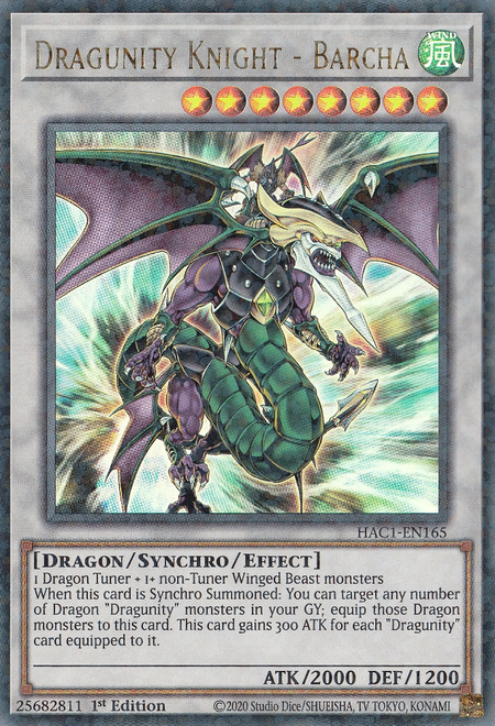 Dragunity Knight - Barcha - Yugipedia