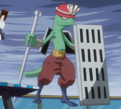 Demolition Soldier Ashiba Bikke (anime) - Yugipedia - Yu-Gi-Oh! wiki