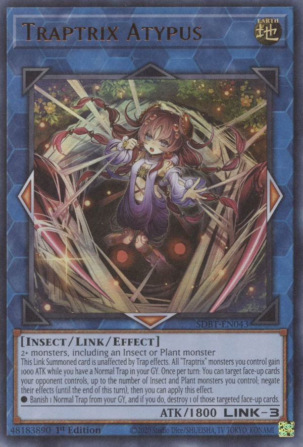 Traptrix Atypus - Yugipedia - Yu-Gi-Oh! wiki