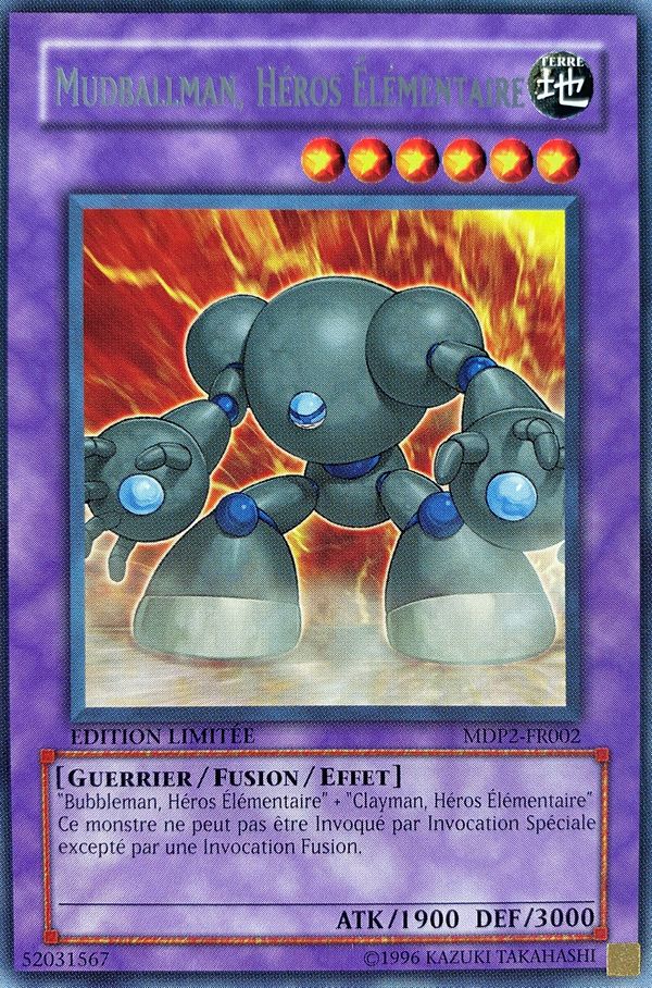 Card Errata:Elemental HERO Mudballman - Yugipedia